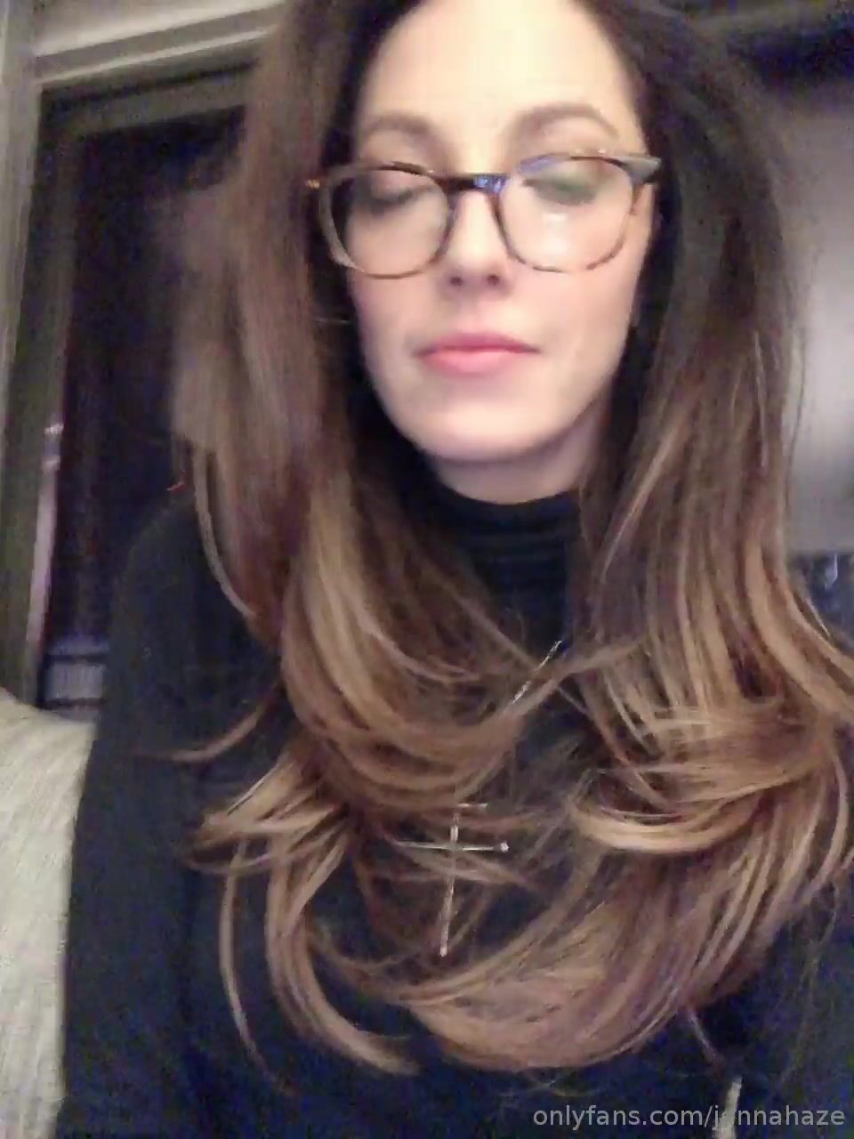 Jennahaze Girlswithglasses Birthdaygirl Lasvegas Goodnight Xxx Onlyfans Porn Video